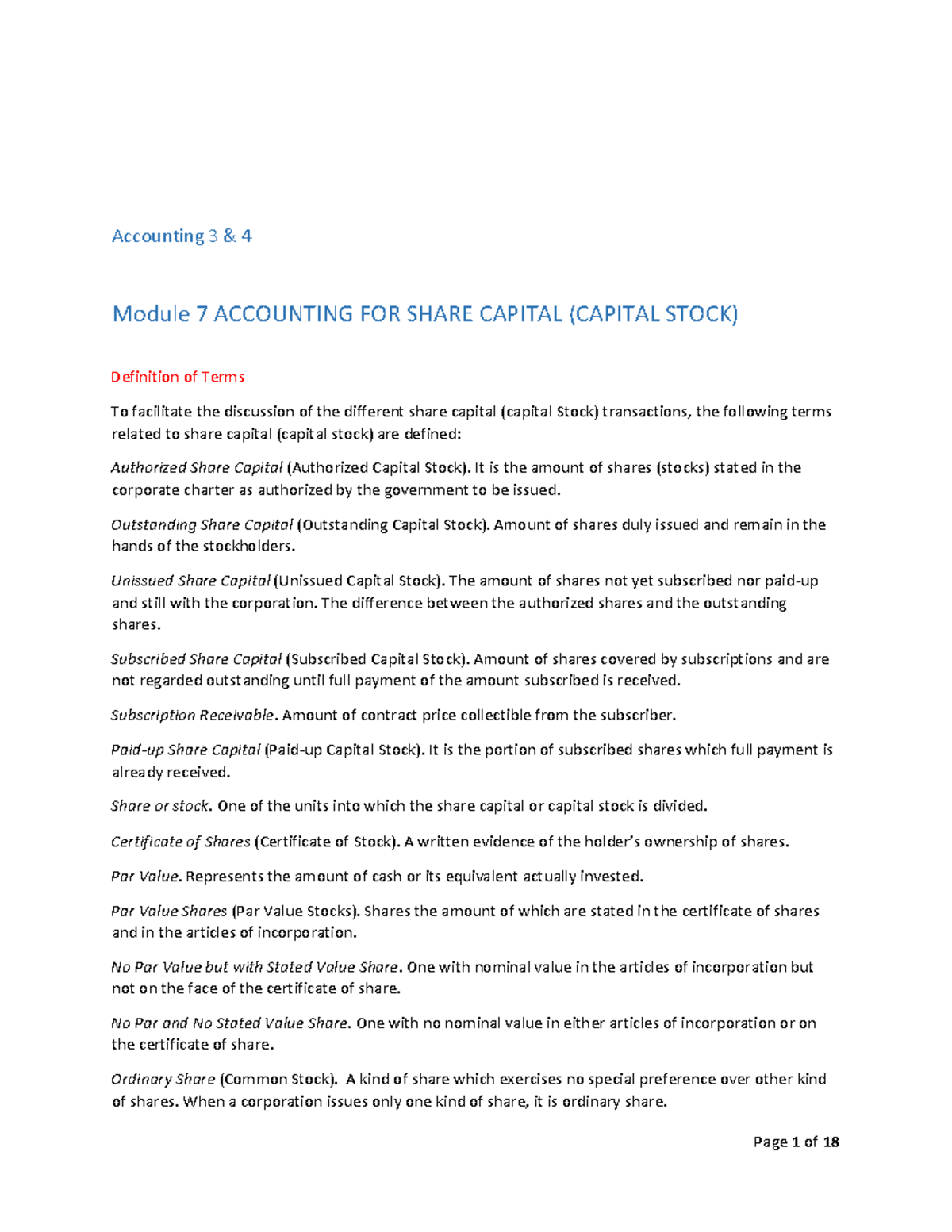 Accounting 3 4 Module 7 fe0b31416 bd1cdca46a69fbcbe 6a66c7 - Bs ...