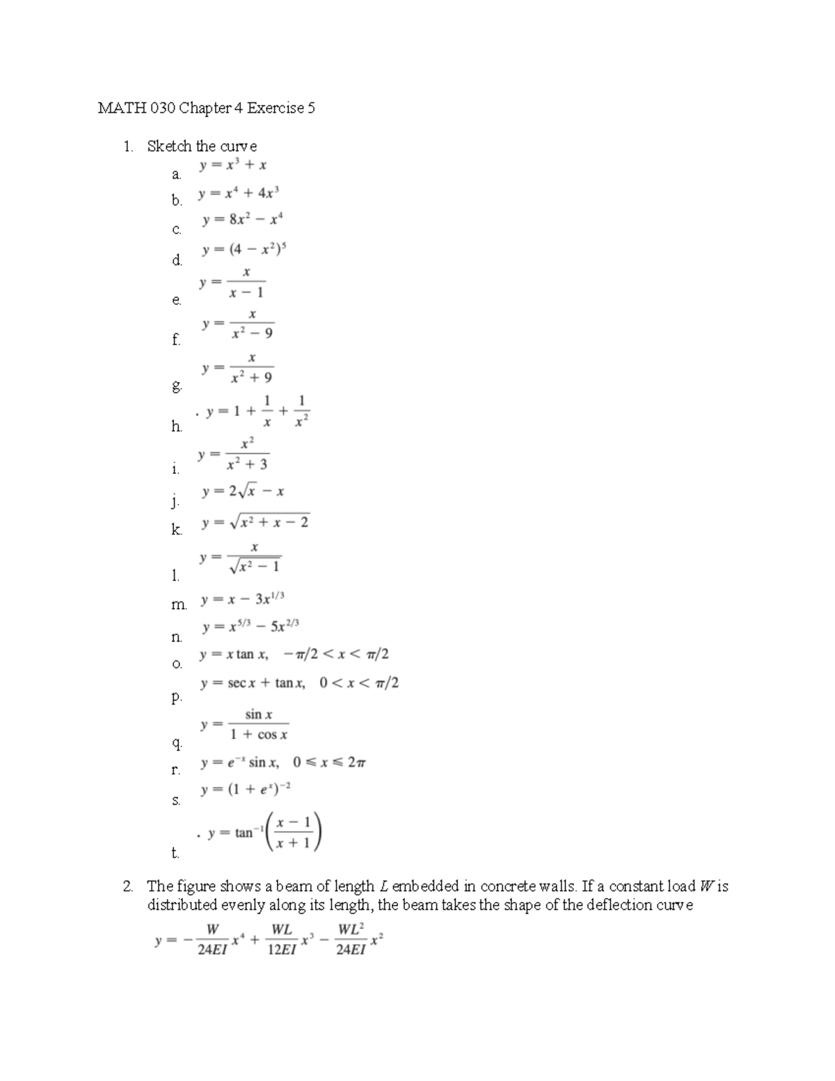 MATH 030 Chapter 4 Exercise 5 - MATH 030 Chapter 4 Exercise 5 Sketch ...