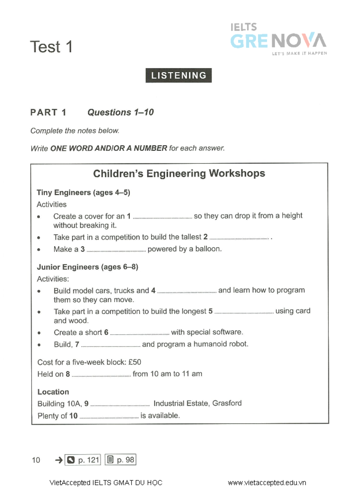 Cam 16 test 1 ( lis ) - good - PART 3 Questions 21- Questions 21 and 22 ...