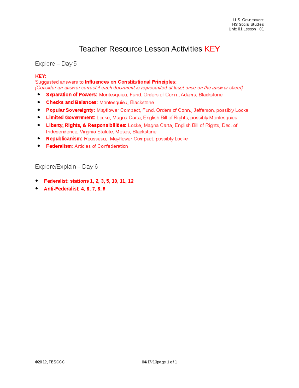 12 ssgov 0101o teacher-resource-lesson-activities - U. Government HS ...