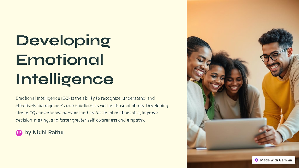 Developing-Emotional-Intelligence - Developing Emotional Intelligence ...