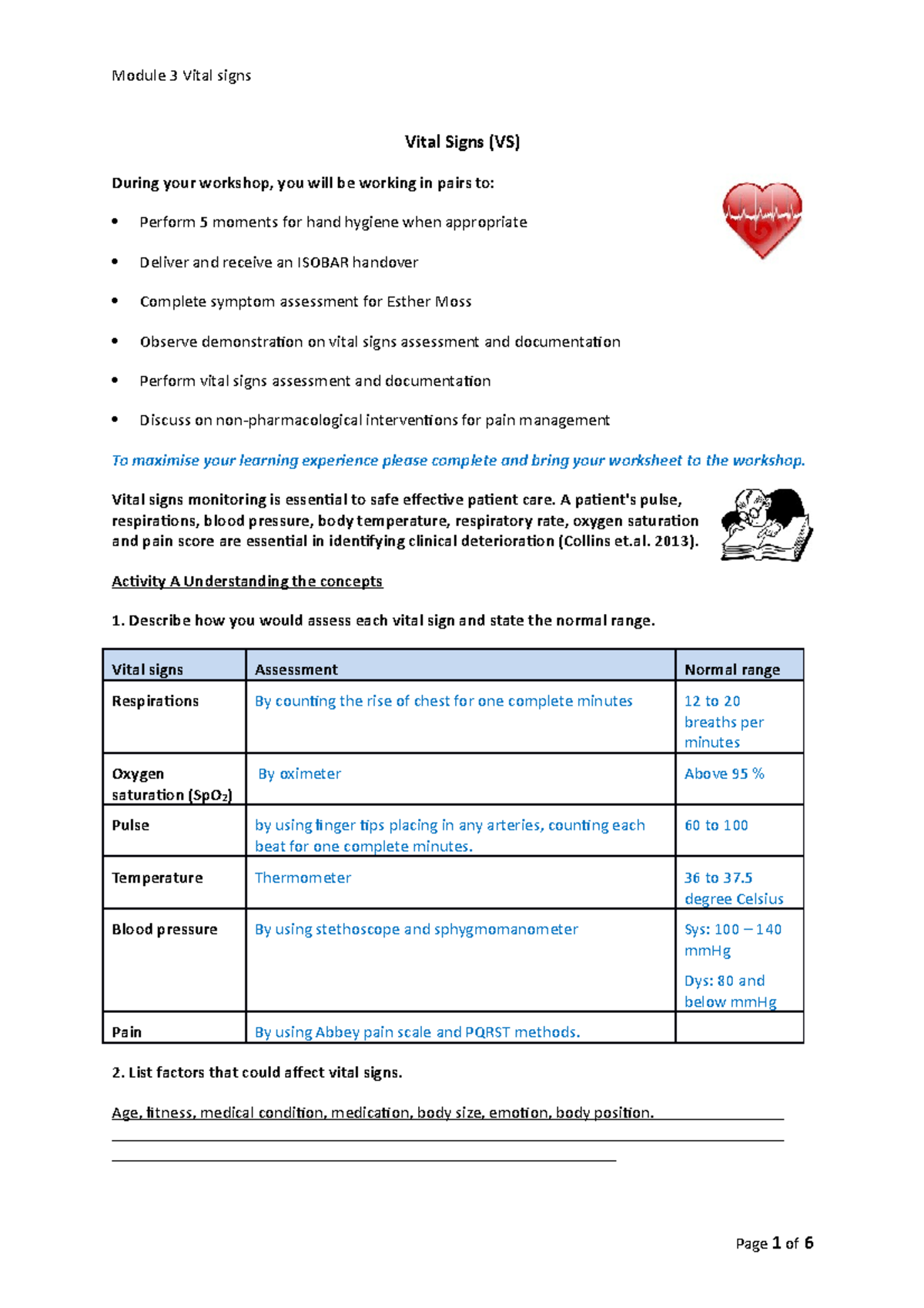 IAP Day 3 worksheet 1 - Clear Classroom Assignment help. Used as a ...