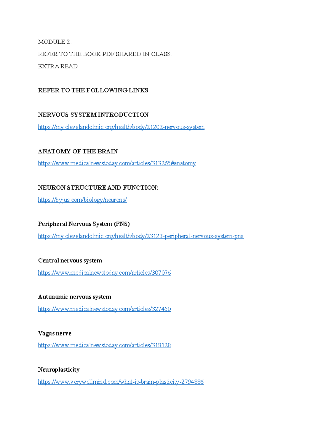 Module 2 - Notes - MODULE 2: REFER TO THE BOOK PDF SHARED IN CLASS ...