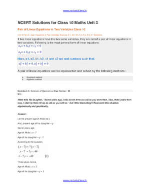 Chapter 1 real numbers - NCERT Solutions for Class 10 Maths Unit 1 Real ...