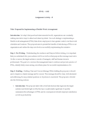 ENGL 1102 assignment 2 - good luck - University of the People ENGL – 1102 Assignment Activity ...