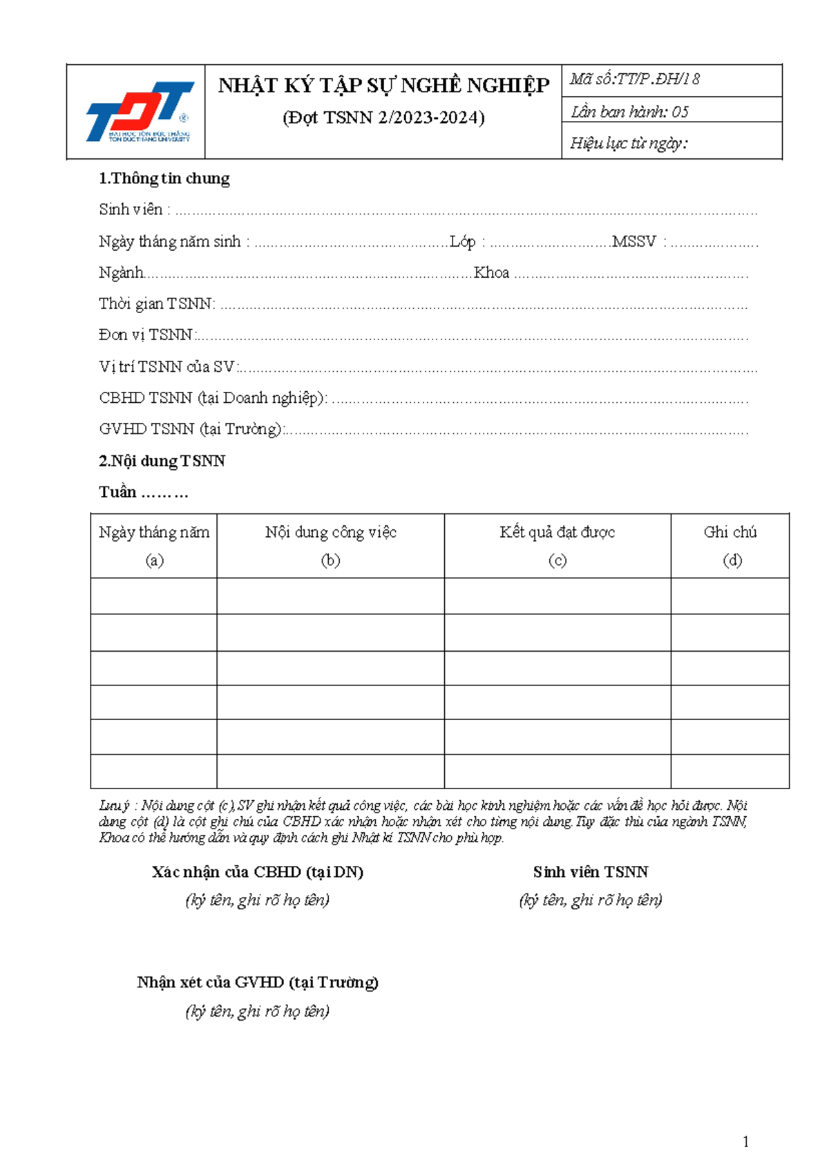 Nhat-ky-tsnn-(20240130 080139 812) - NHẬT KÝ TẬP SỰ NGHỀ NGHIỆP (Đợt ...
