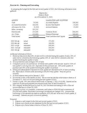 Capital-Budgeting-Exercises - CAPITAL BUDGETING EXERCISE Net cost of ...
