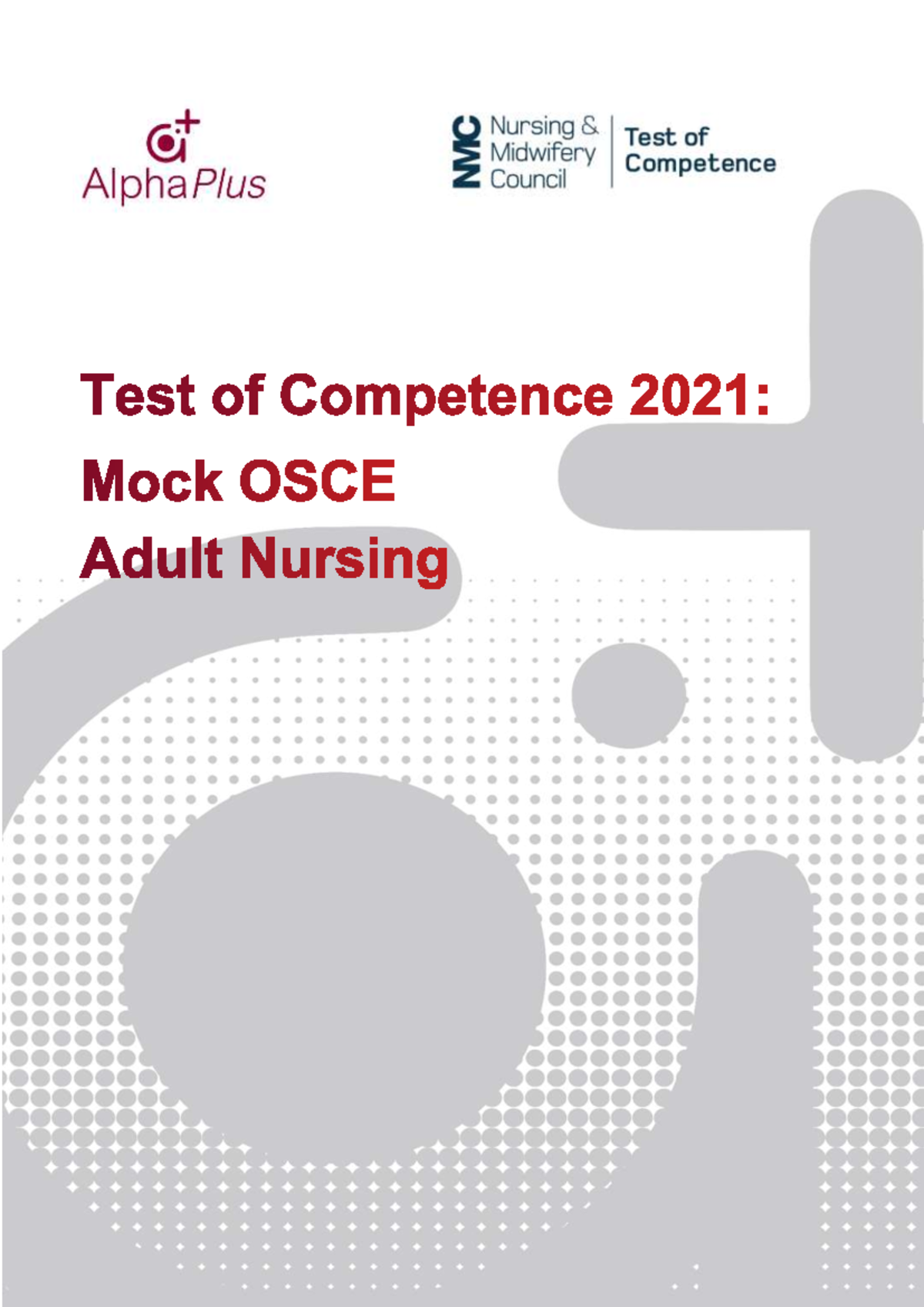 Mock OSCE RN1 TOC 2021 V1 - Mock OSCE Adult nursing In your objective ...