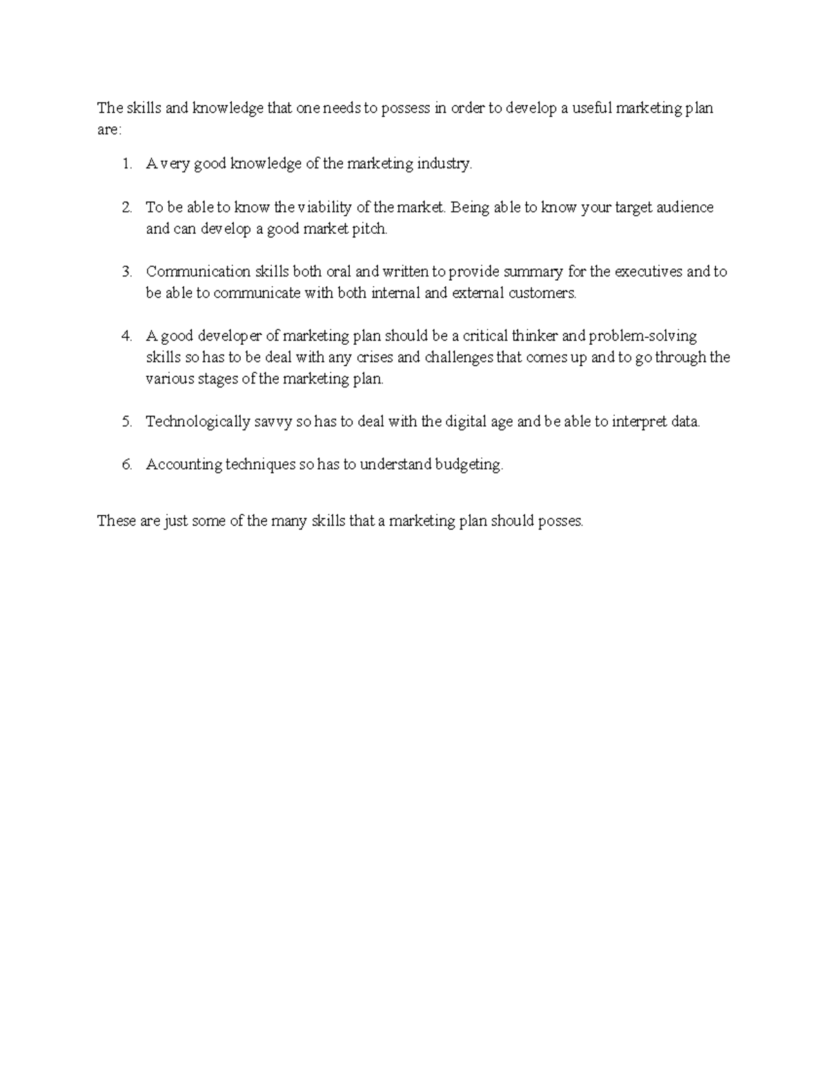 Learning Journal Unit 2 Principles of Marketing - The skills and ...