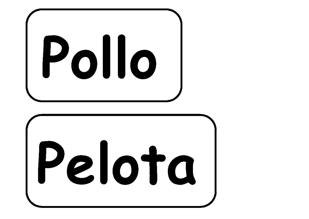 Letras Y Cuadros - Comunicacion y Redaccion - Pollo Pelota Cone jos ...