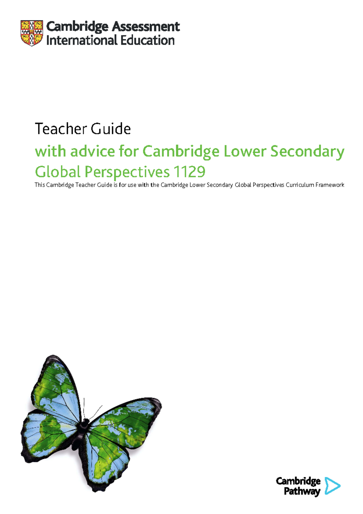 Teacher Guide - Cambridge Assessment is the brand name of the ...
