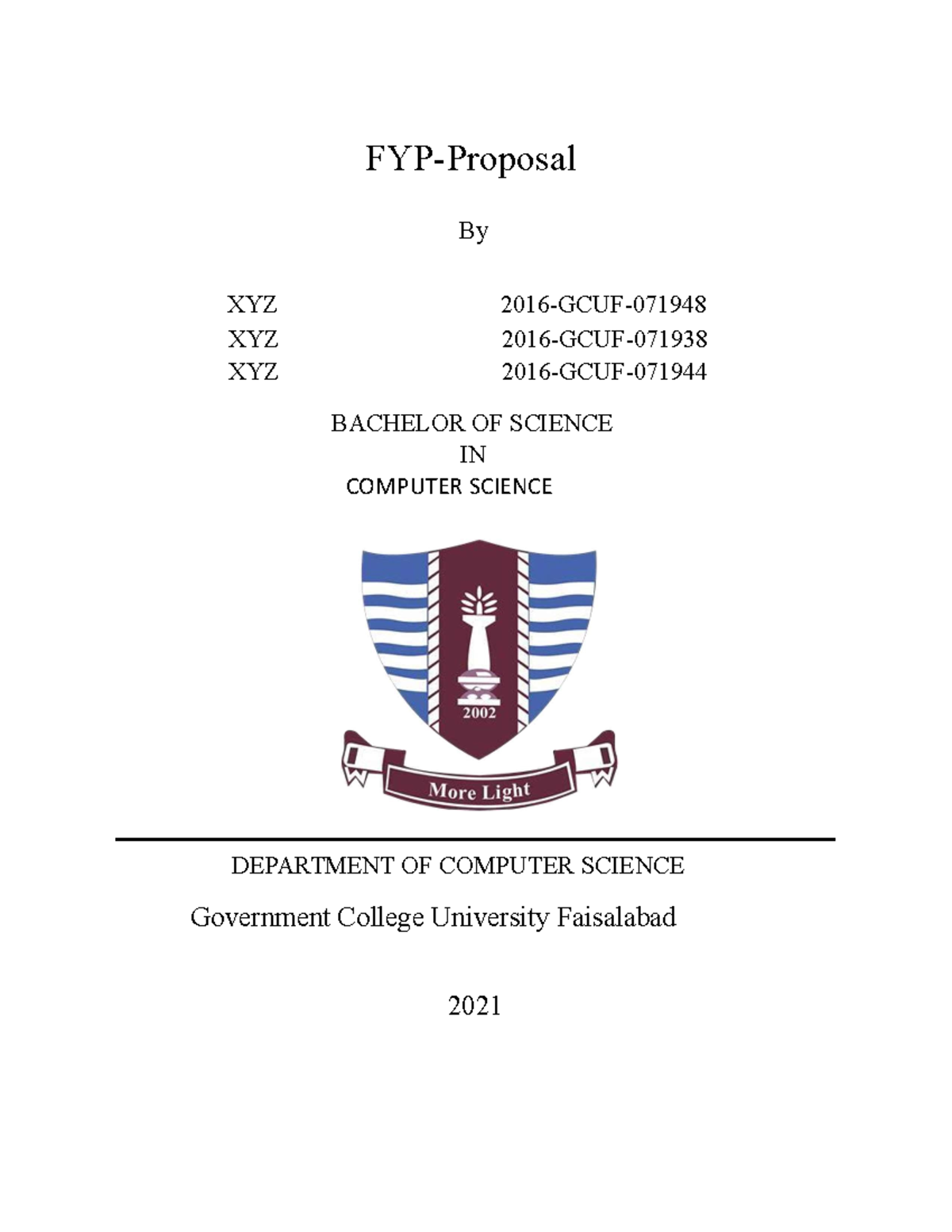 FYP Proposal 2021 - jgygfuyfu6rftr giuuxte jgi4ygy abcdefghijklmnopqrst ...