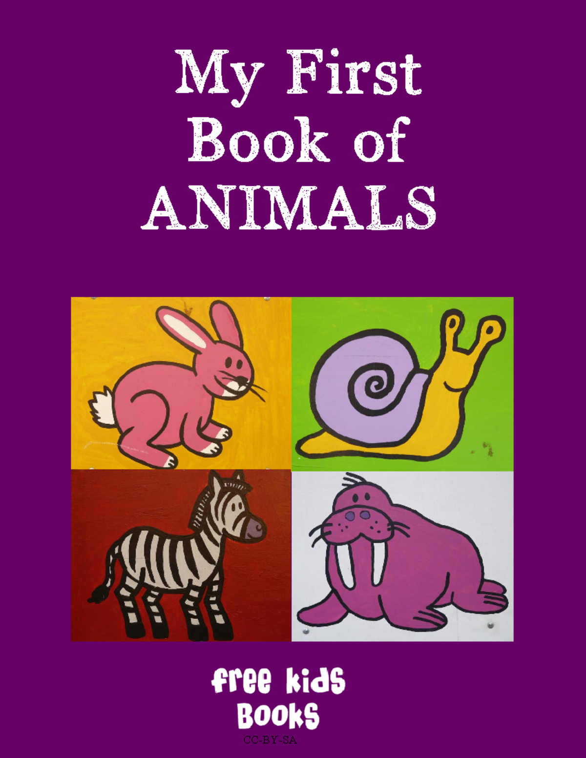 FKB My first book of animals - This book is brought to you by ...
