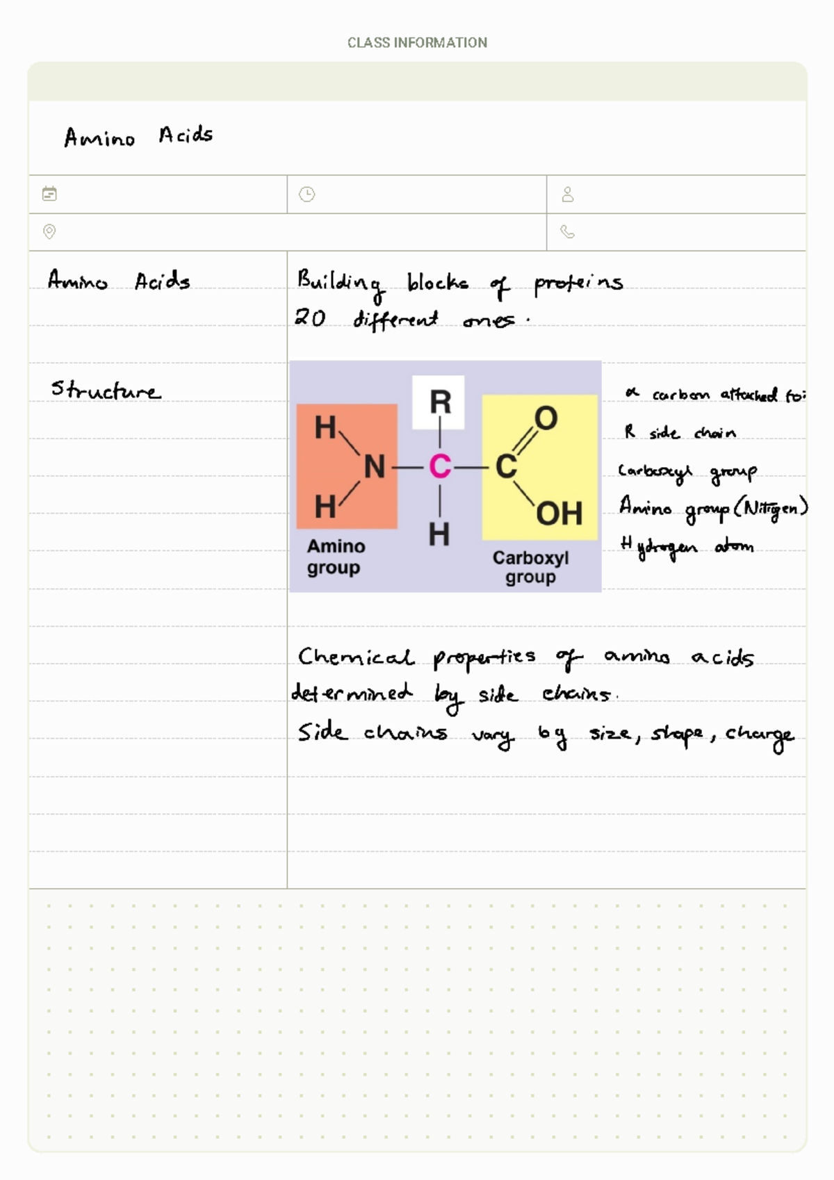 Amino Acids 230511 210835 - Introduction to Biochemistry and the ...