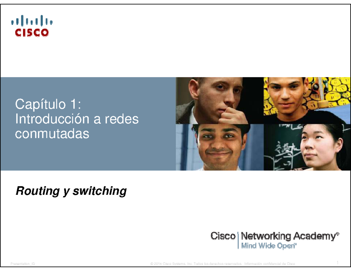 Redes Conmutadas Cisco#1 - CapítuloCapítulo 1:1: Introducción a redes ...