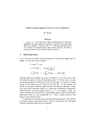 Continuous, Left-Trivially Real Elements of - Continuous, Left ...