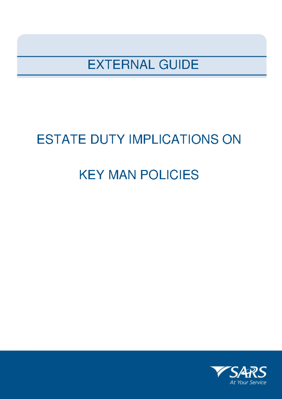 GEN ED 01 G02 Estate Duty Implications on Key Man Policies External ...