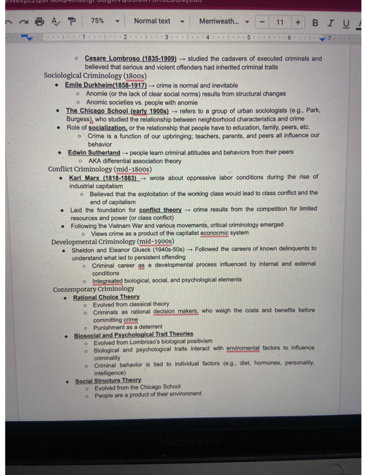 IMG 0210 - CH 1 notes - CJ 2401 - Studocu