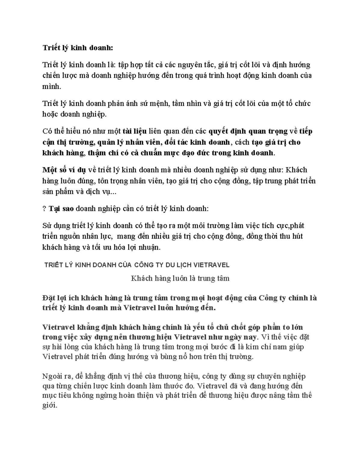 Triết-lý-kinh-doanh - fdgf - Triết lý kinh doanh: Triết lý kinh doanh ...