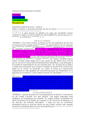 A8 PIE3 Derecho Procesal Civil - PROYECTO INTEGRADOR ETAPA 3 ACTIVIDAD 8 DERECHO PROCESAL CIVIL ...