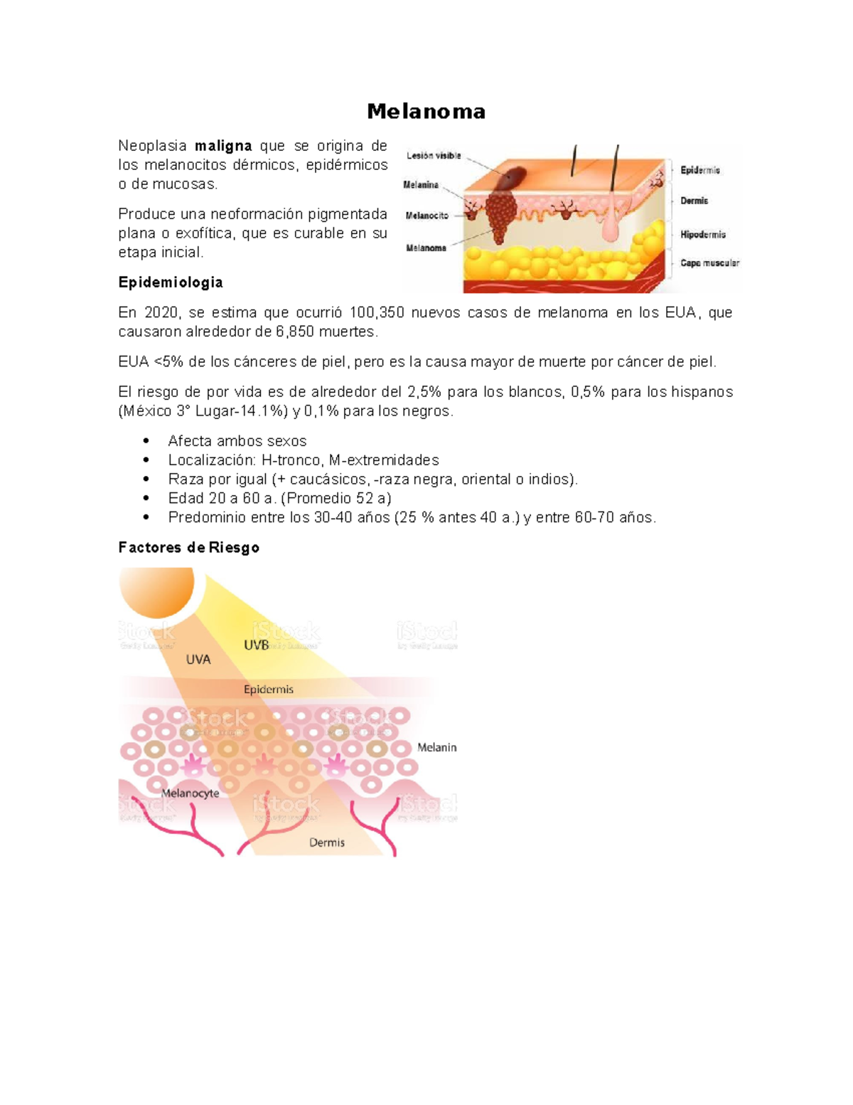 Derma melanoma - Melanoma Neoplasia maligna que se origina de los ...