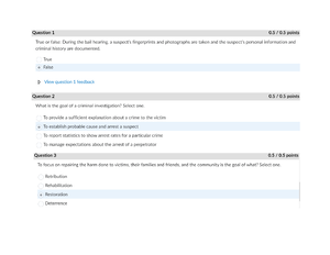 CJ 315 2-2 Discussion Theories of Victimization (12Jan23) - CJ 315 2-2 ...