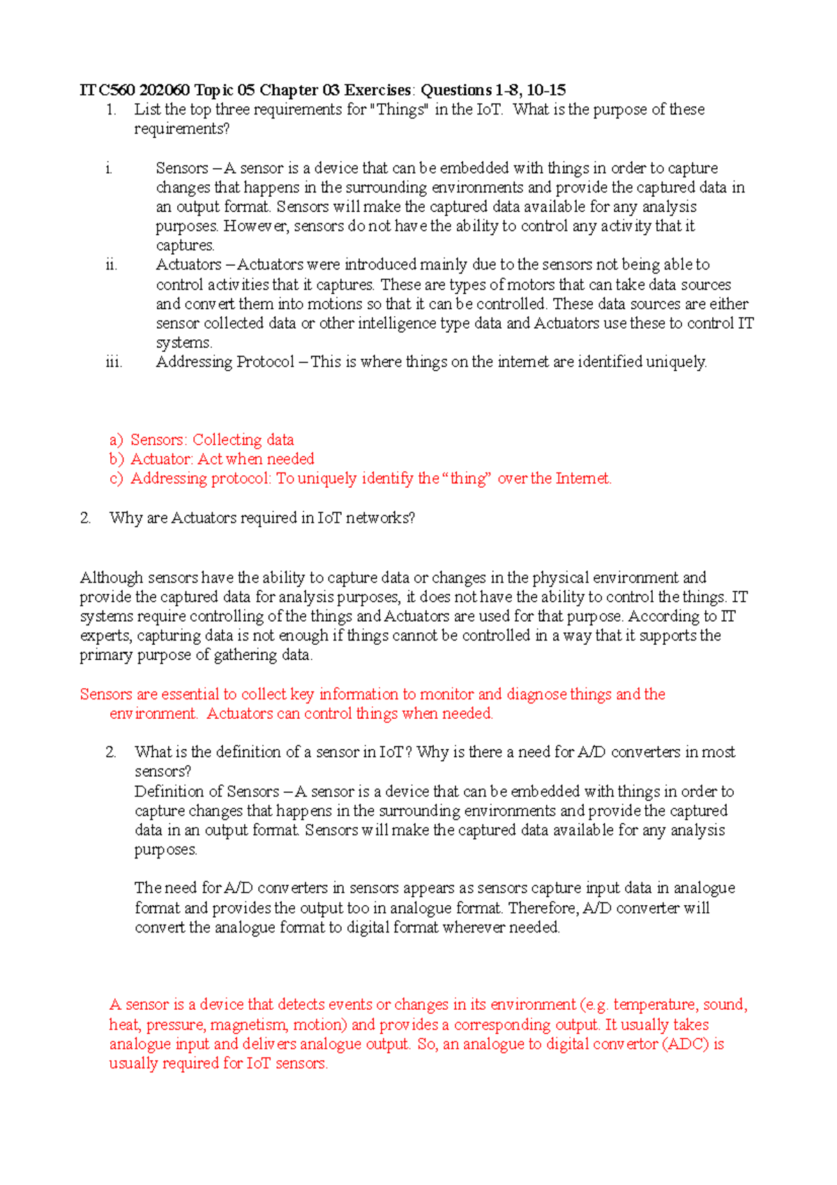 ITC560 Tutorial W05 Solutions - ITC560 202060 Topic 05 Chapter 03 ...