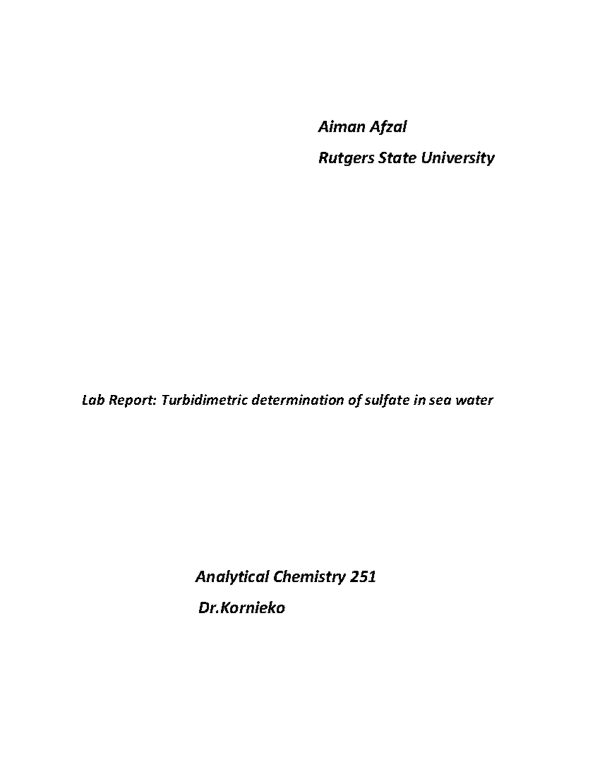 Aiman Afzal Lab Report 5 - Aiman Afzal Rutgers State University Lab ...