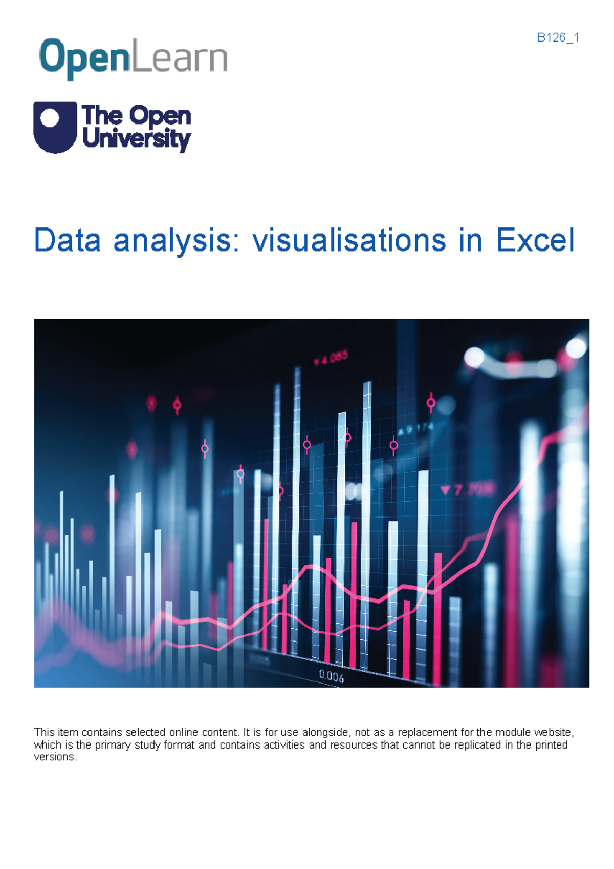Data analysis visualisations in excel printable - B126_ Data analysis ...