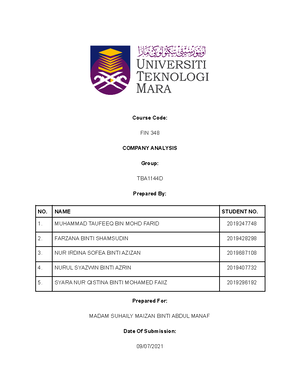 Pink Simple Profile Resume - diploma investment analysis - UiTM - Studocu