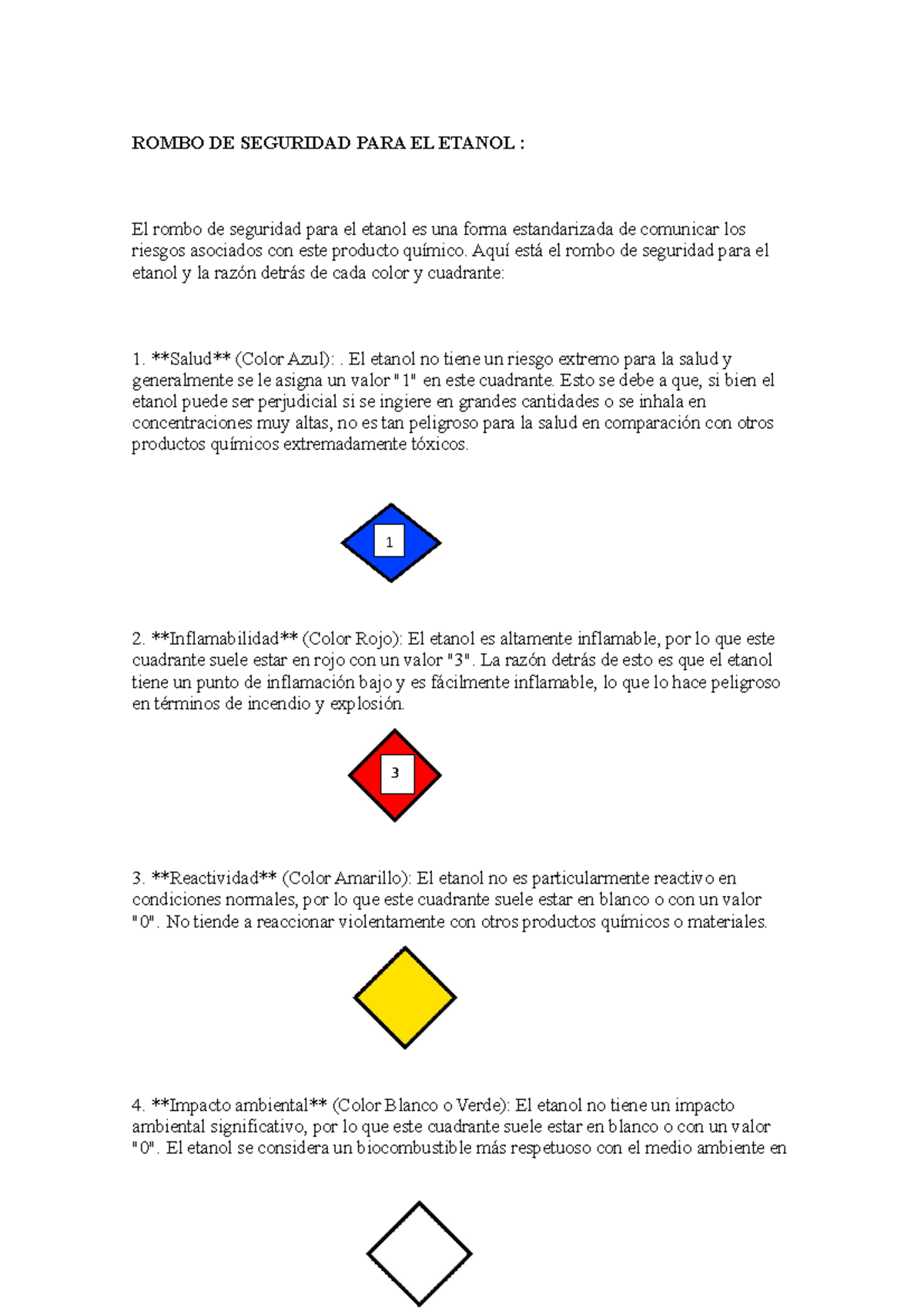 Documento - Senati - ROMBO DE SEGURIDAD PARA EL ETANOL : El rombo de ...
