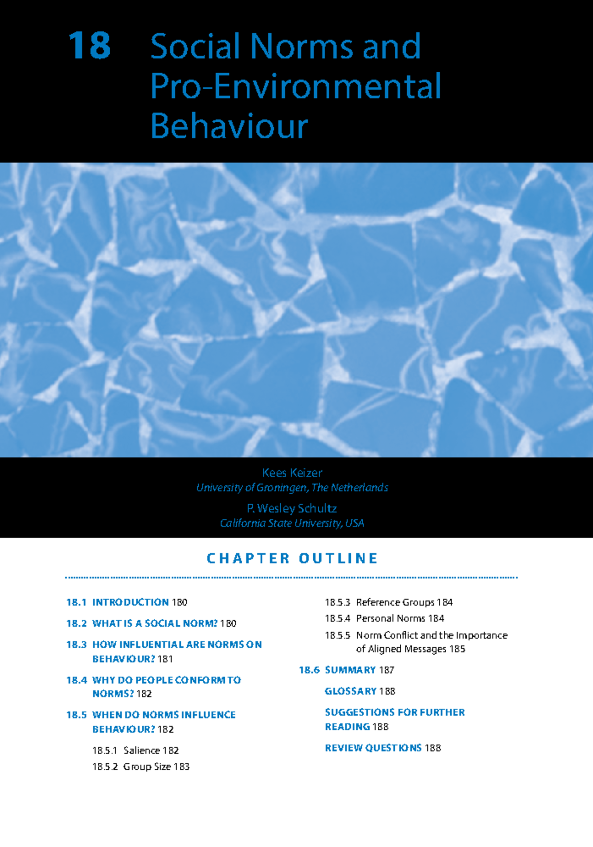 Societal norms and promoting pro-environmental behviour - 18 Social ...