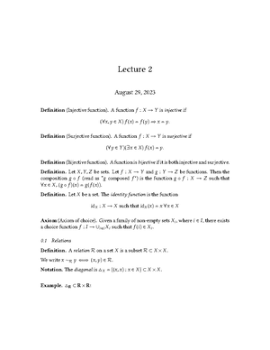 Lecture 3-2 - Lecture 3 August 31, 2023 Definition (Factor of integers ...