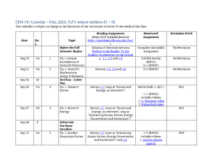 Chemistry 141 Exam 3 Review - CEM 141 Exam 3 Carbon forms bonds to C, H ...