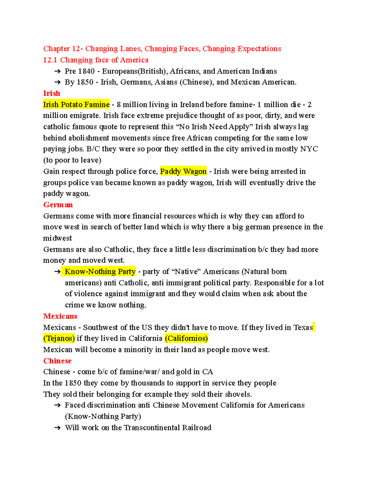 Chapter 12 - Lecture notes Lecture 10 - Chapter 12- Changing Lanes ...