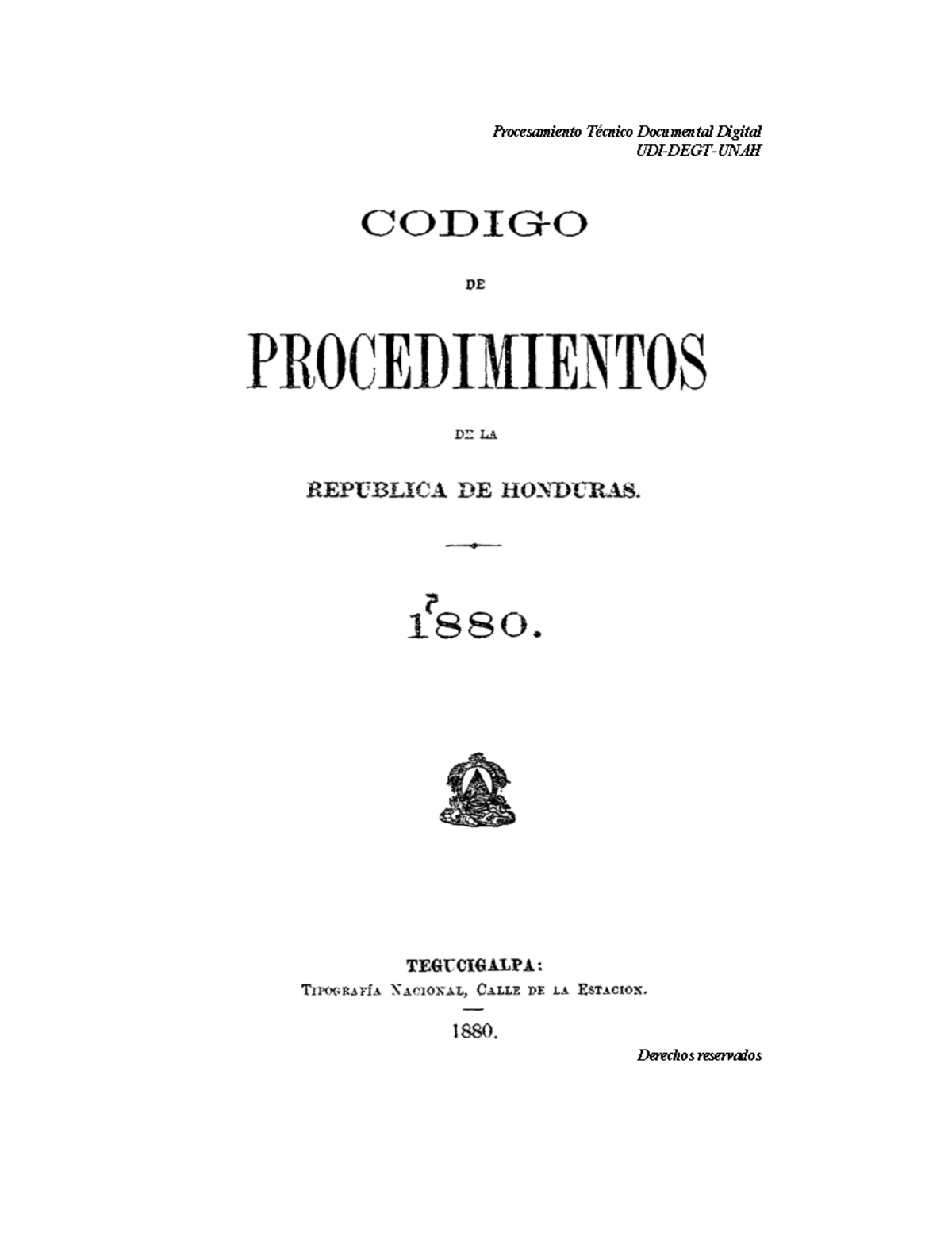 Codigo-de-procedimientos-de-la-republica-de-honduras-924669 4 - - Studocu