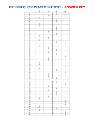 Guide to the OOPT - Oet - Oxford Online Placement Test (OOPT) Print ...