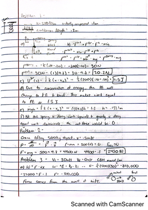Statics Homework 1 - MEEG 2003 - Studocu