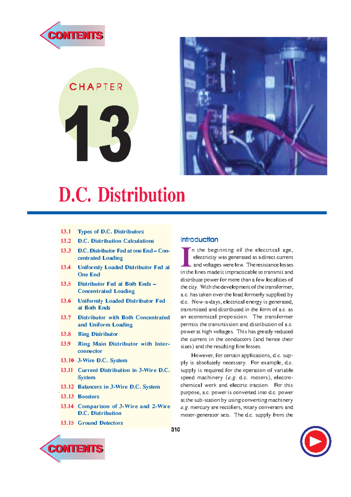 DC distribution chap 13 - ####### 310310310310310 Principles of Power ...