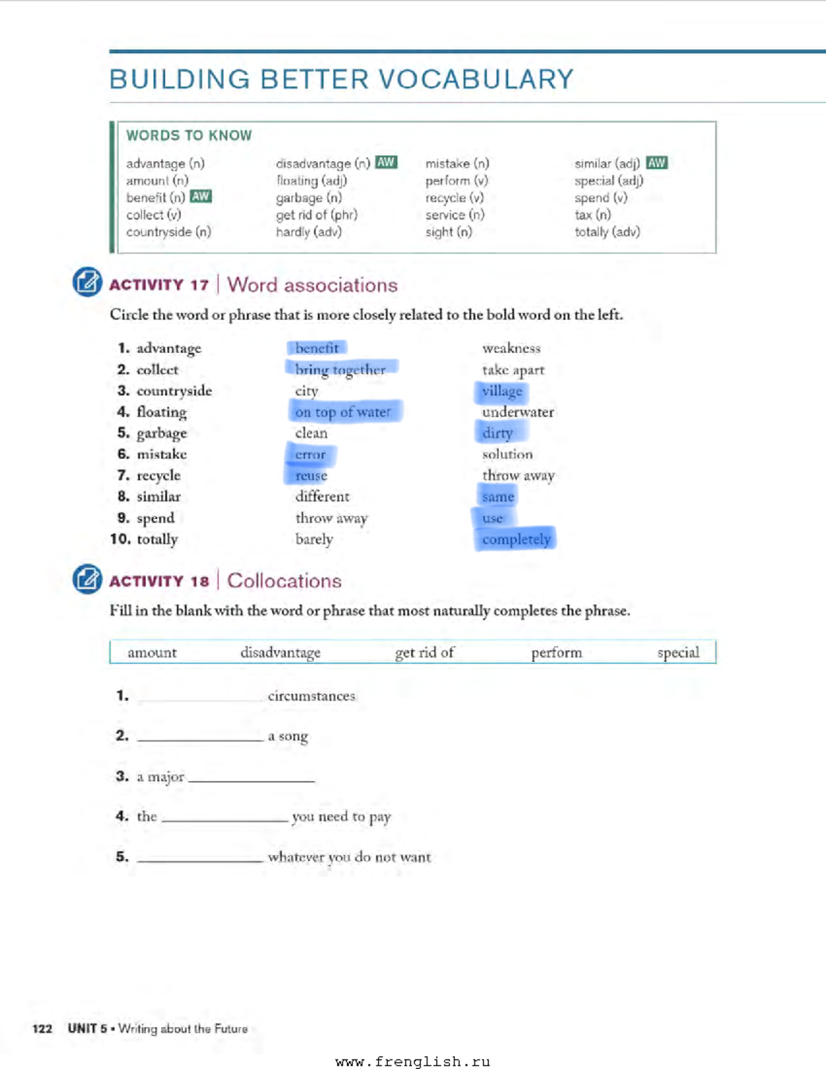 Unit 5-Great Writing-134-138 - BUILDING BETTER VOCABULARY WORDS TO KNOW ...