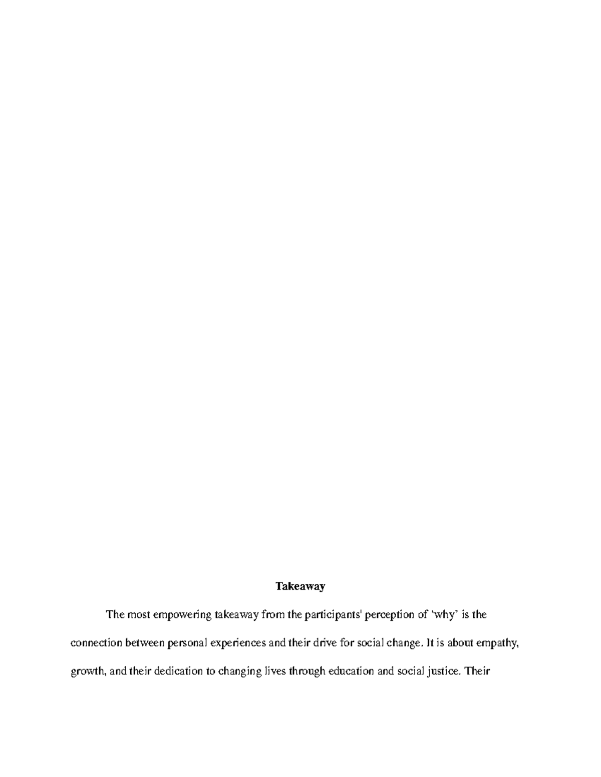 6-3 Module Six Video Reflection - PSY 491 - Takeaway The most ...