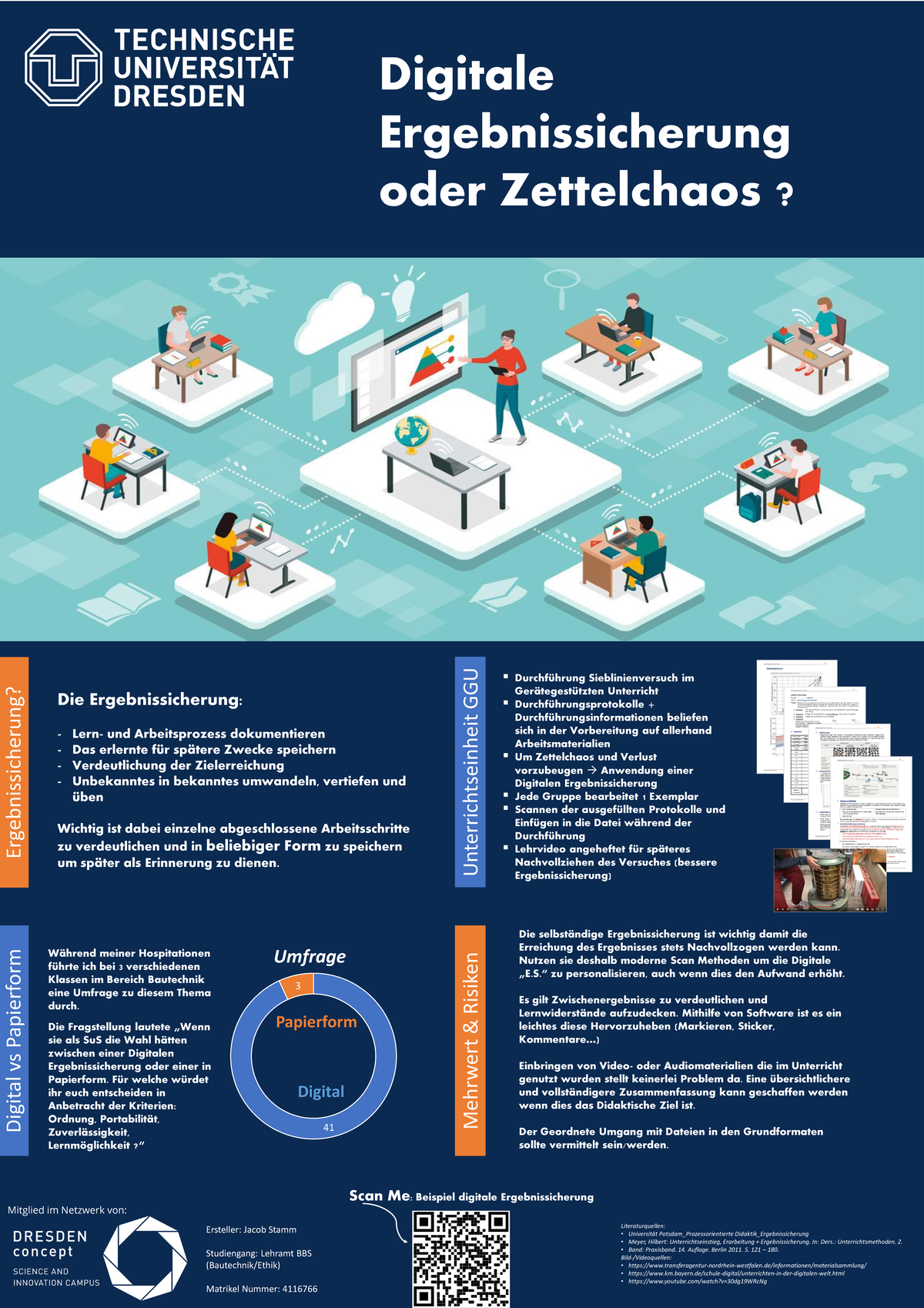 Poster Präsentation Jacob Stamm 2 - Mitglied im Netzwerk von: Digitale ...