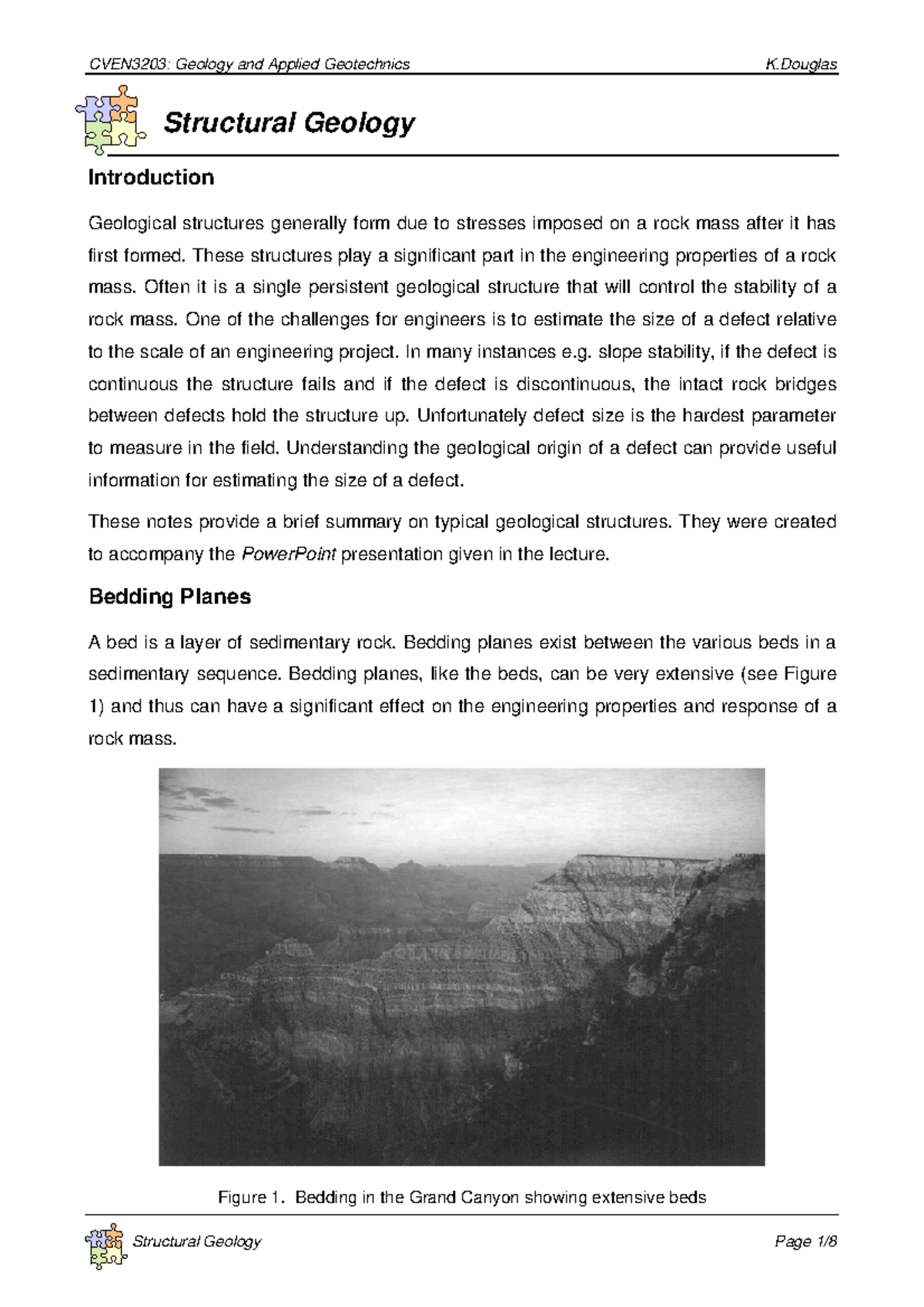 Lecture 3 - Structural Geology 2019 - S tructural Geology Introduction ...