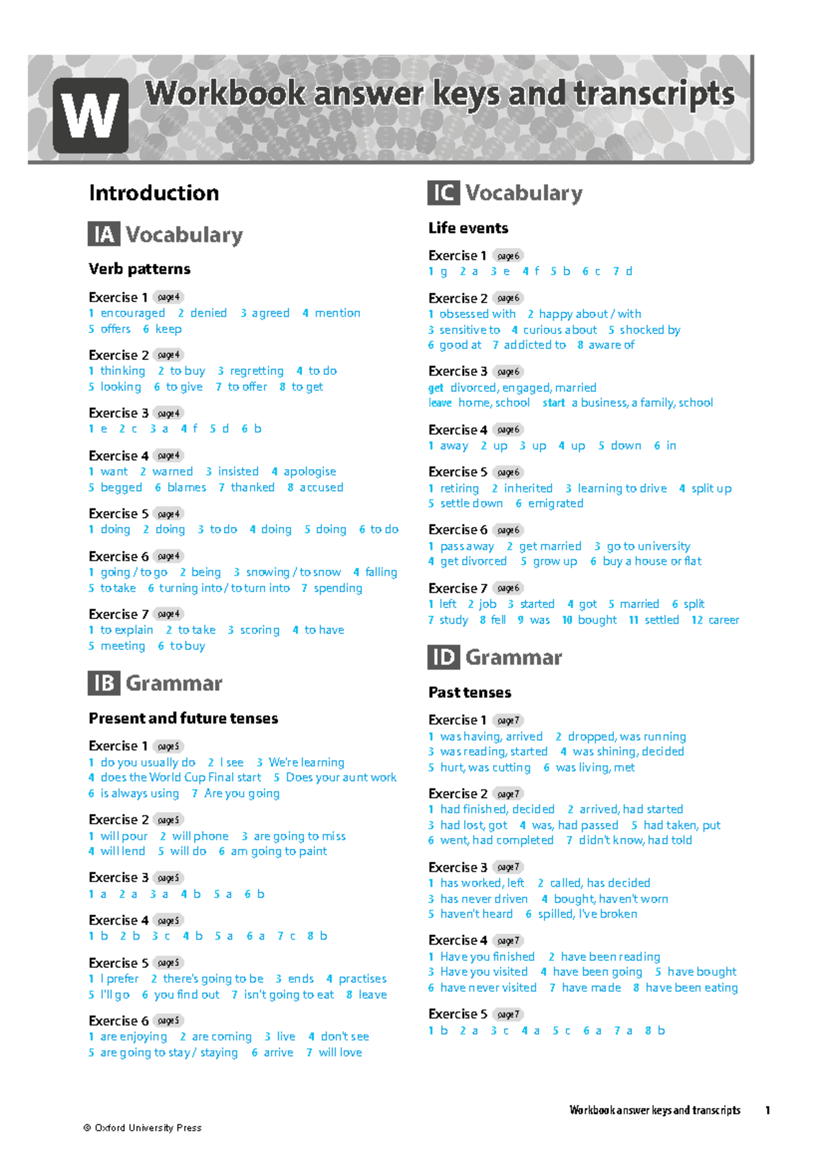 Screenshot 2024-04-10 at 08 - Workbook answer keys and transcripts 1 ...