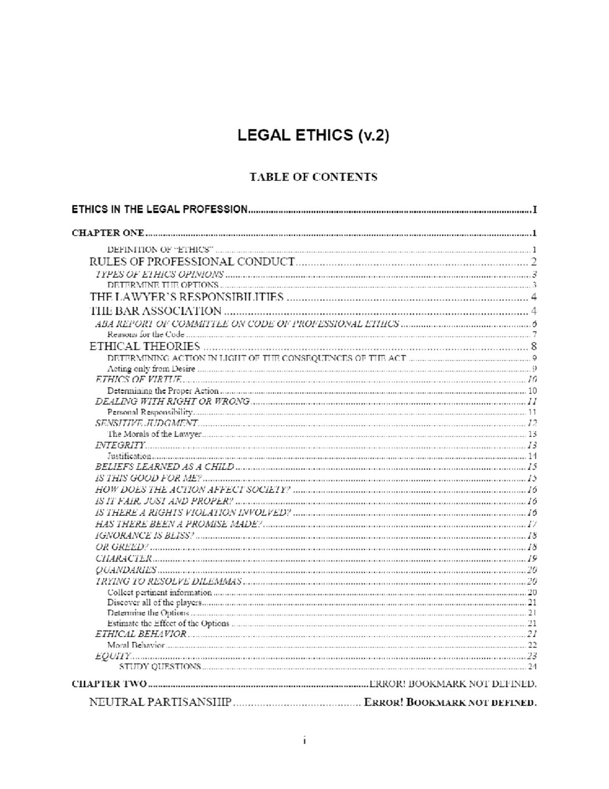 Ethics in the legal profession - Continuing Education Insurance ...