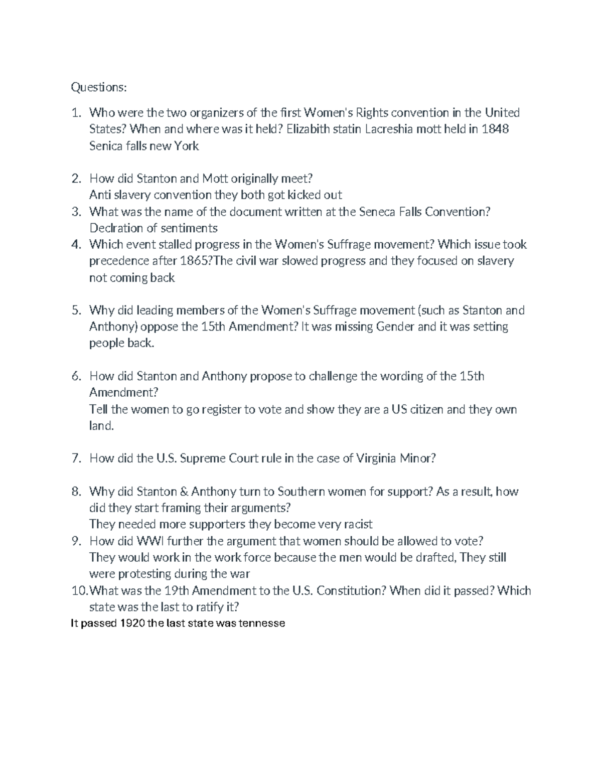 Document 16 - simple reading - Questions: 1. Who were the two ...