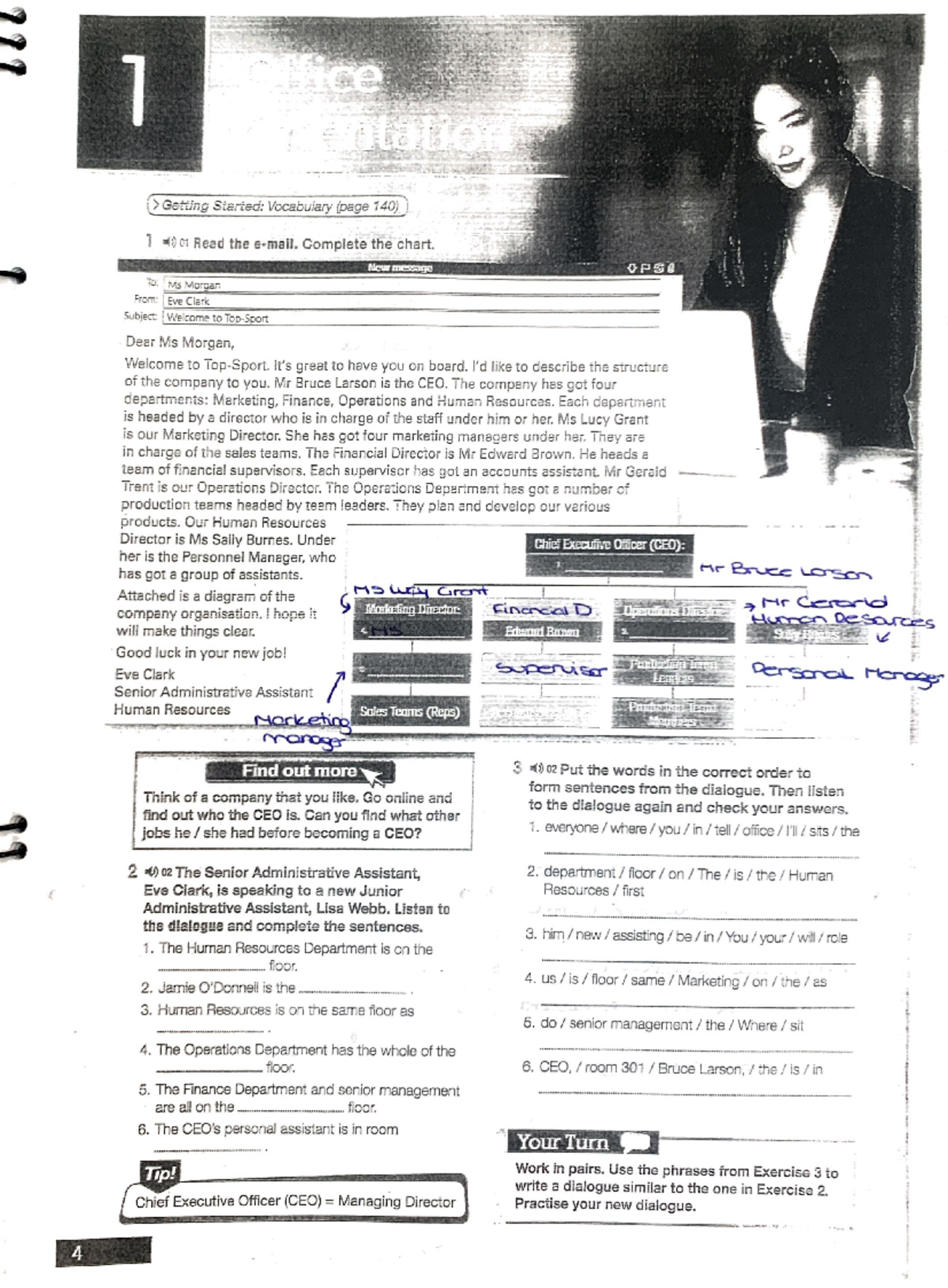 Task 1 - TASK ONE - valation Getting Started: Vocabulary (page 140) 1 Read the Complete the ...