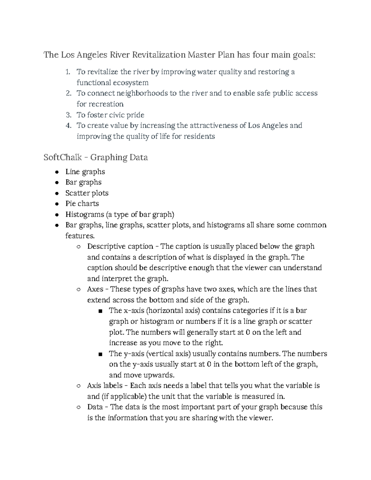 Week 2.1 Lab - Los Angeles River Project (Part 2) - The Los Angeles ...