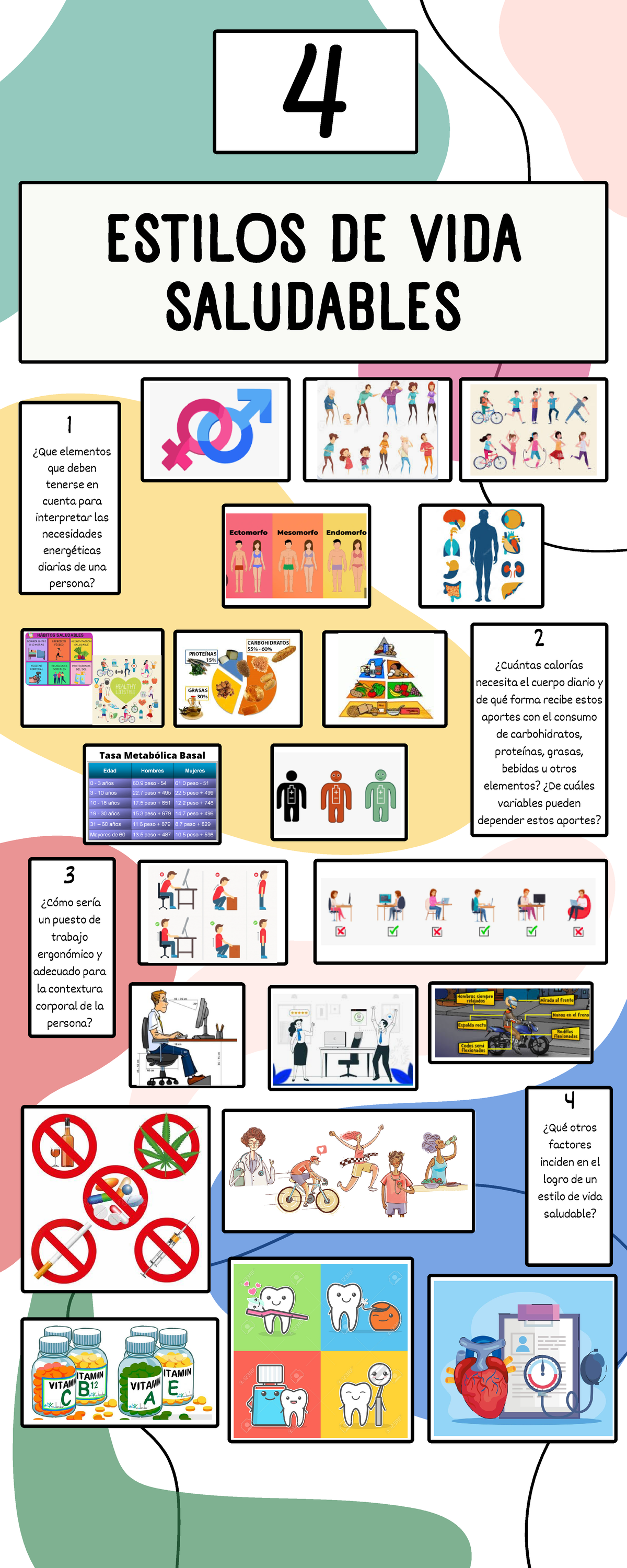Infografía - Estilos de vida saludable - ESTILOS DE VIDAESTILOS DE VIDA SALUDABLESSALUDABLES 44 ...