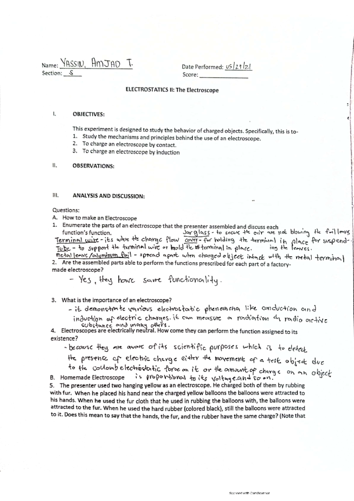 Lab-activity-2 - pyhsics - Bs Physics - Studocu